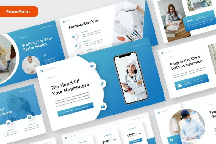 20 Best Medical and Health PowerPoint Templates - Grafiktor