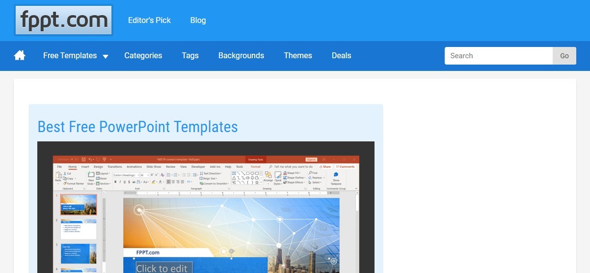 10+ Best Sites to Get Free PowerPoint Templates - Grafiktor