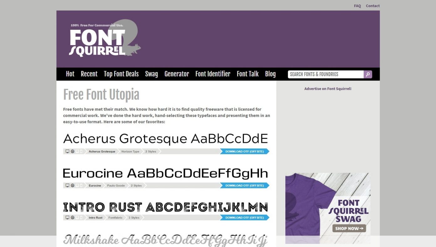 Ultimate Best Fonts Sources and Websites for Designers - Grafiktor