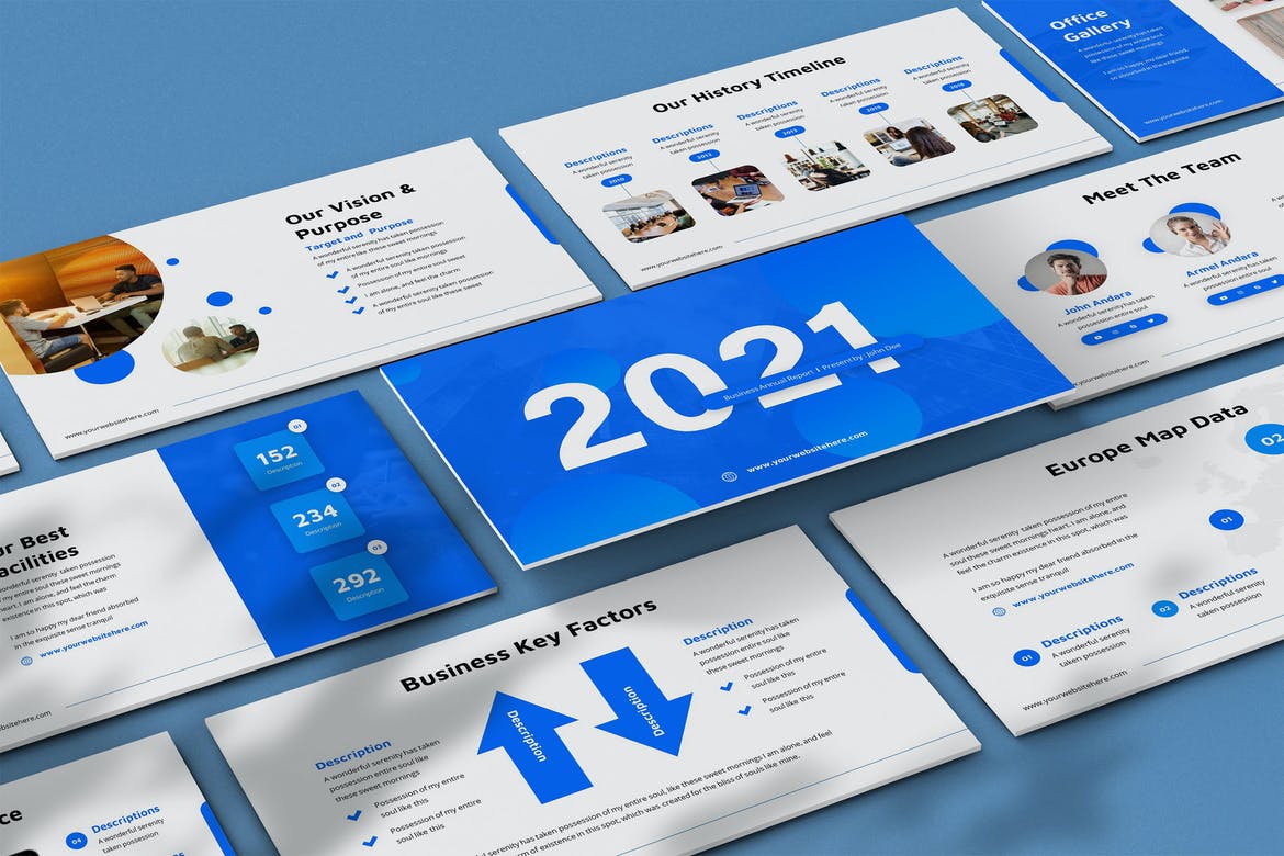 20+ Best Annual Report PowerPoint Templates (Free + Pro PPTs 2023 ...