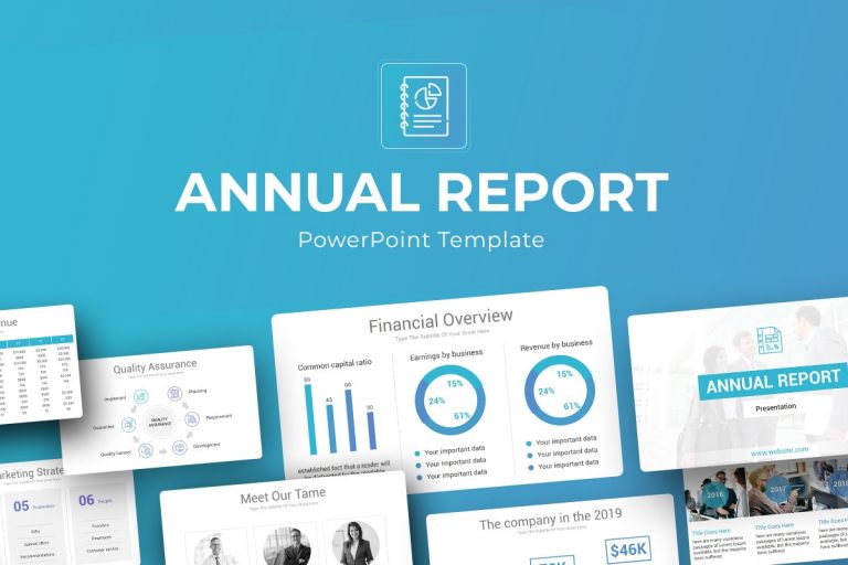 20+ Best Annual Report PowerPoint Templates (Free + Pro PPTs 2023 ...