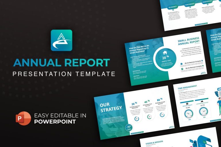 20+ Best Annual Report PowerPoint Templates (Free + Pro PPTs 2023 ...