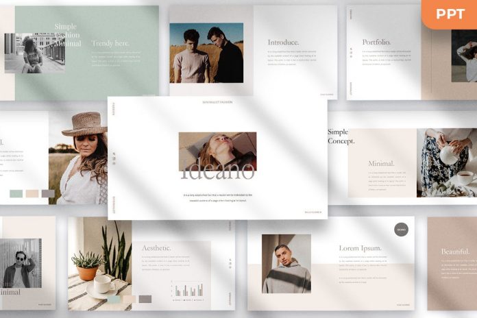 20 Best Minimalist PowerPoint Templates for 2023 - Grafiktor