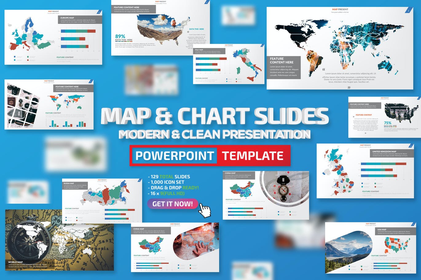 Best World Map Countries PowerPoint Templates (Editable PPTs in 2021 ...