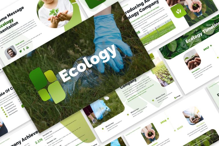 20+ Best Ecological PowerPoint Templates (With Awesome Designs) - Grafiktor